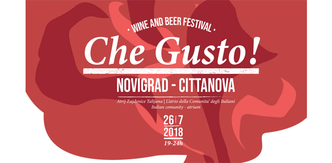 Che Gusto! Beer and Wine Festival il 26 Luglio 2018 Novigrad ...